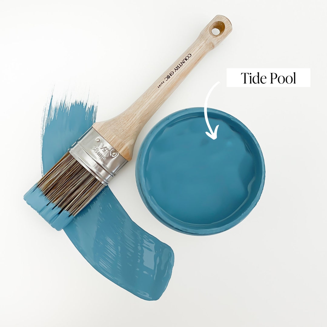 Tide Pool Blue Chalk Style Paint for Furniture, Home Decor, DIY ...