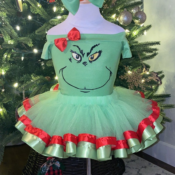 Grinch Dress - Etsy