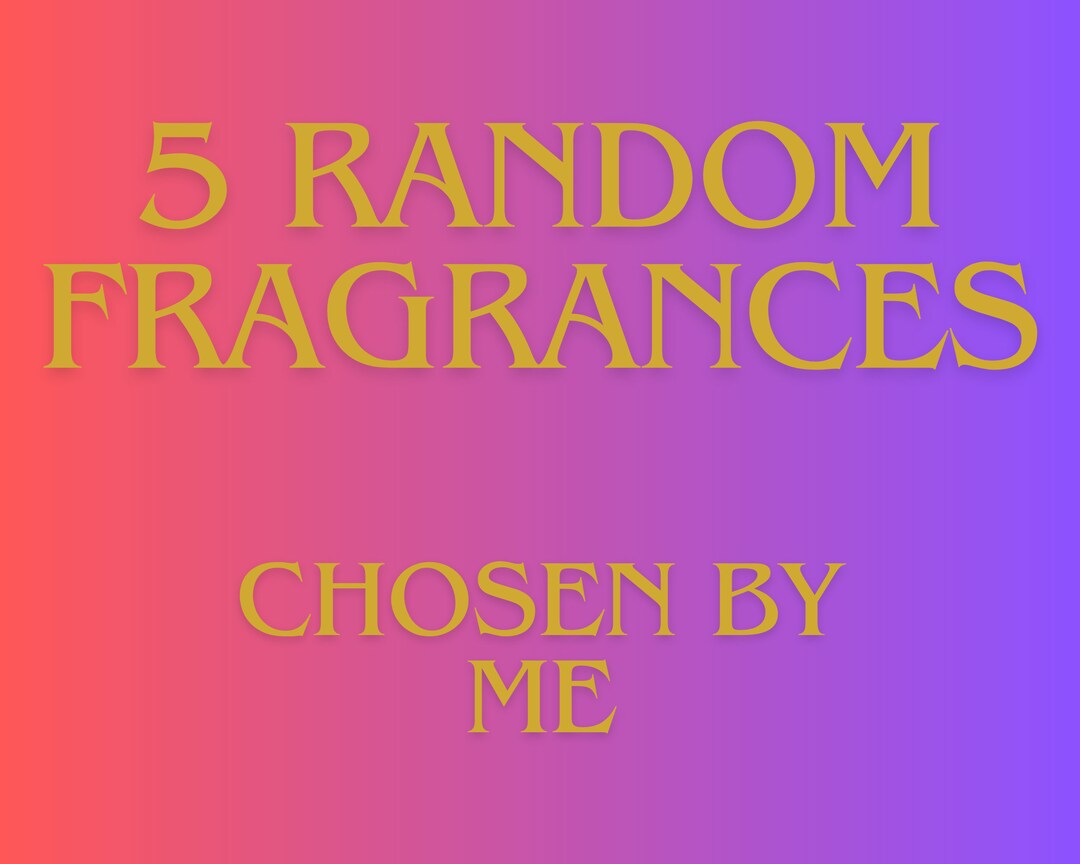 Random Selection Premium Fragrance Oils. Body Butters, Sugar Scrubs ...