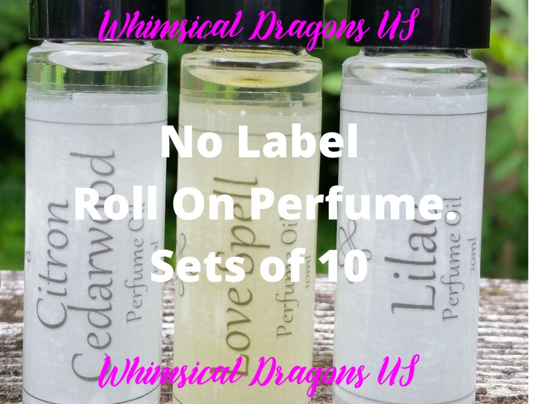 Prefilled Roll on Perfume. Choose Your Scent and Add Your Own Label. - Etsy