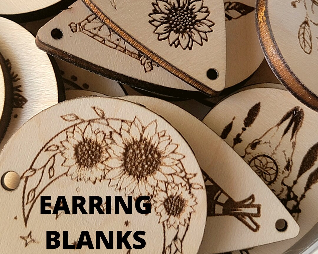 Earring Blanks Set 8, Jewelry Blanks, Earring Blanks, Make Your Own ...