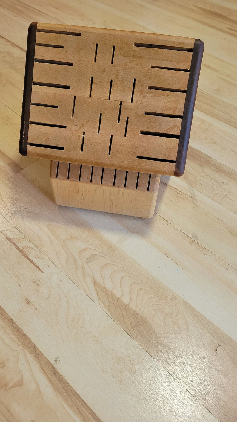 Custom Made Knife Block. Design is Custom to You - Etsy
