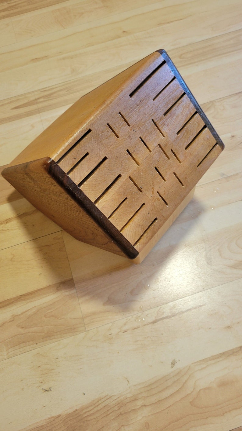 Custom Made Knife Block. Design is Custom to You - Etsy