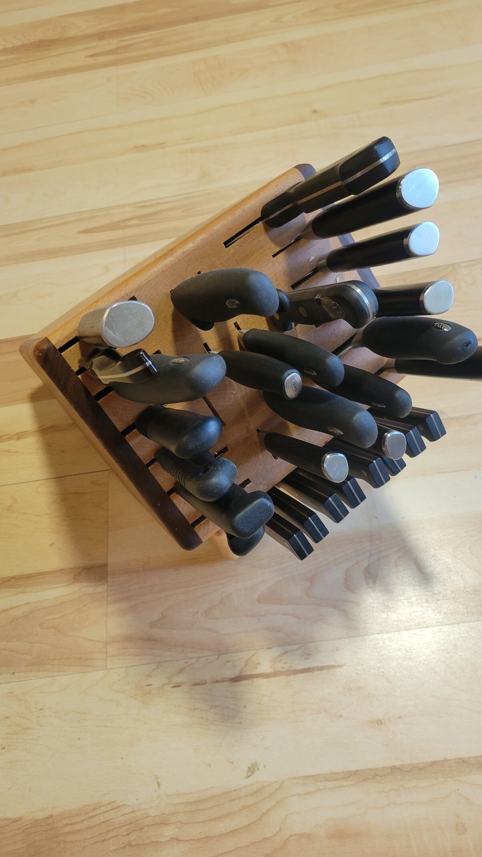 Custom Made Knife Block. Design is Custom to You - Etsy