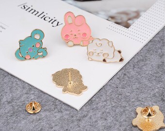 Bts Enamel Pin - Etsy