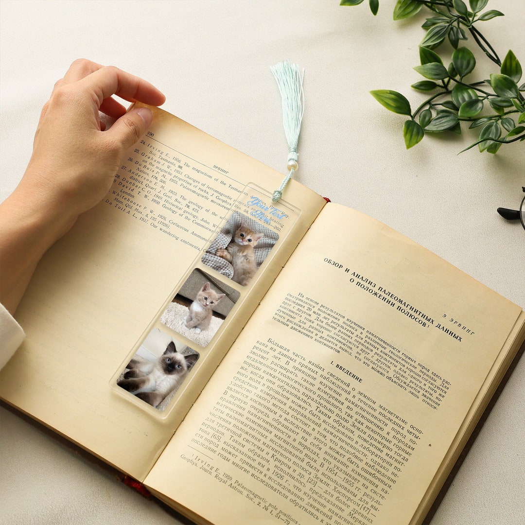 Personalized Bookmark With Photo, Custom Bookmark, Picture Bookmark for ...