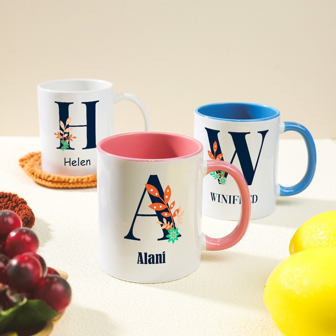 Personalized Name Mug, Name Mug, Custom Mug Gift, Mug With Text, Custom ...