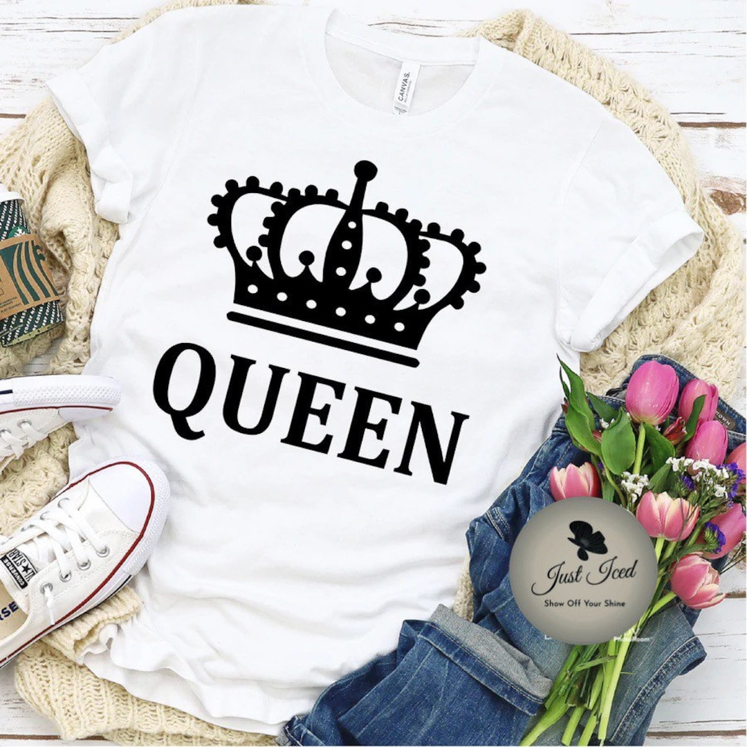 Queen Graphic Tee, Graphic T-shirt - Etsy