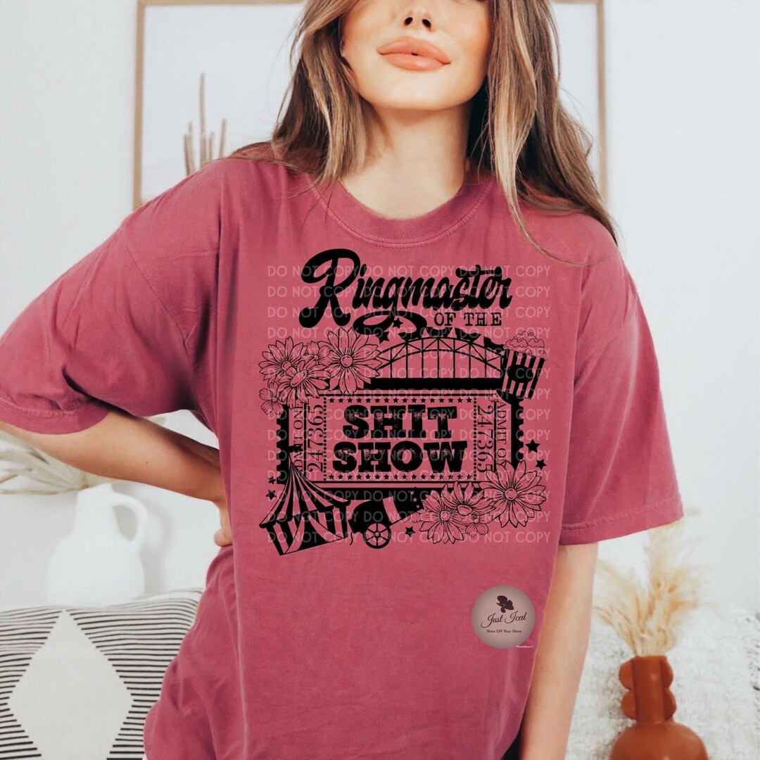 Ringmaster of the S Show Graphic Tee - Etsy