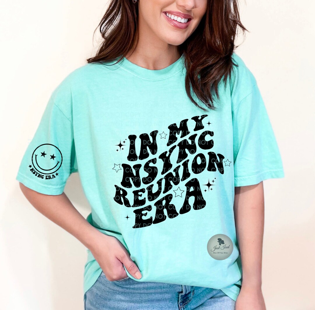 In My NSYNC Reunion Era Graphic Tee, NSYNC Graphic T-shirt - Etsy
