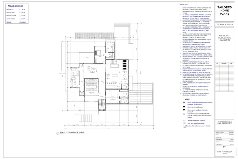 Ultra-modern 9 Bedroom Mansion Floor Plan (17,170 Sqft) - Etsy
