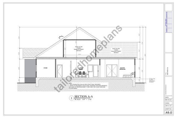 Art & Collectibles Drawing & Illustration Architectural Drawings ...