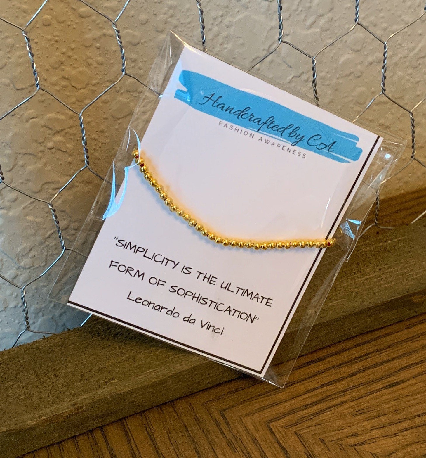 Red String on Beads a Minimalist Style Bracelet That Brings - Etsy