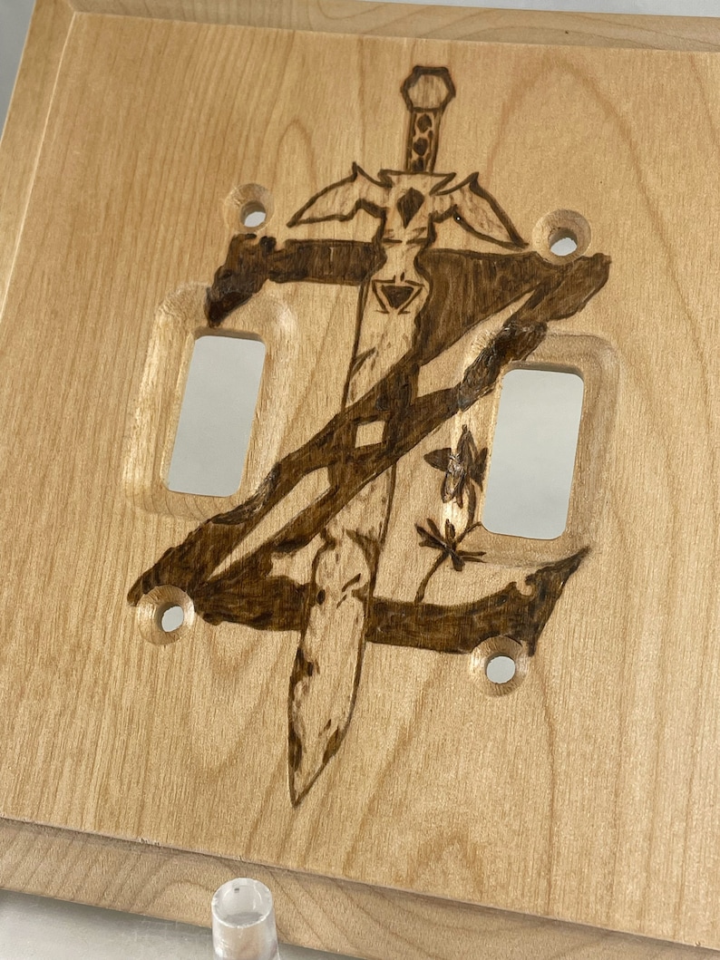 Legend of Zelda Light Switch Plate Cover Single/1t or - Etsy