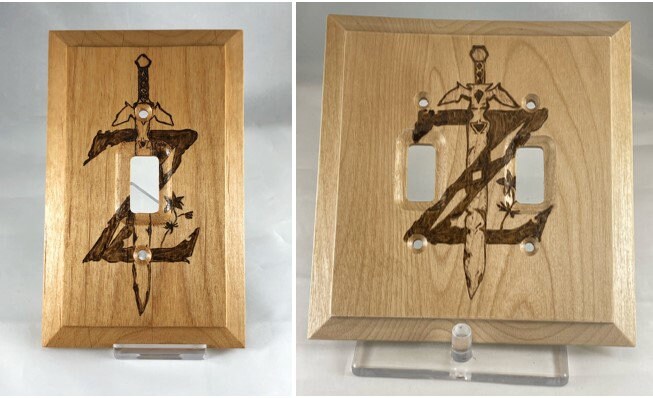 Legend of Zelda Light Switch Plate Cover Single/1t or | Etsy