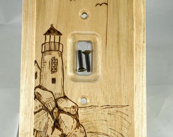 Lighthouse Switch Plate - Etsy