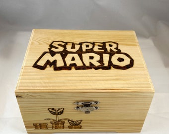 Mario Storage Box - Etsy