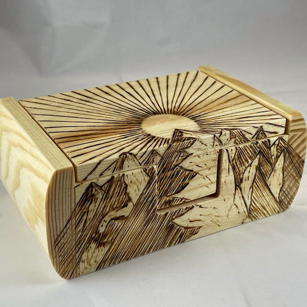 Pyrography Box - Etsy