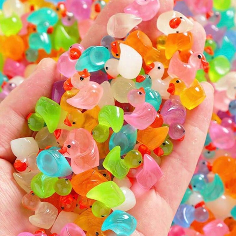 Mini Glass Ducks - Etsy