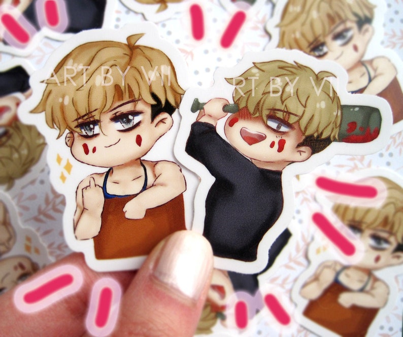 Oh Sangwoo Killing Stalking 2 Inch Vinyl Stickers - Etsy