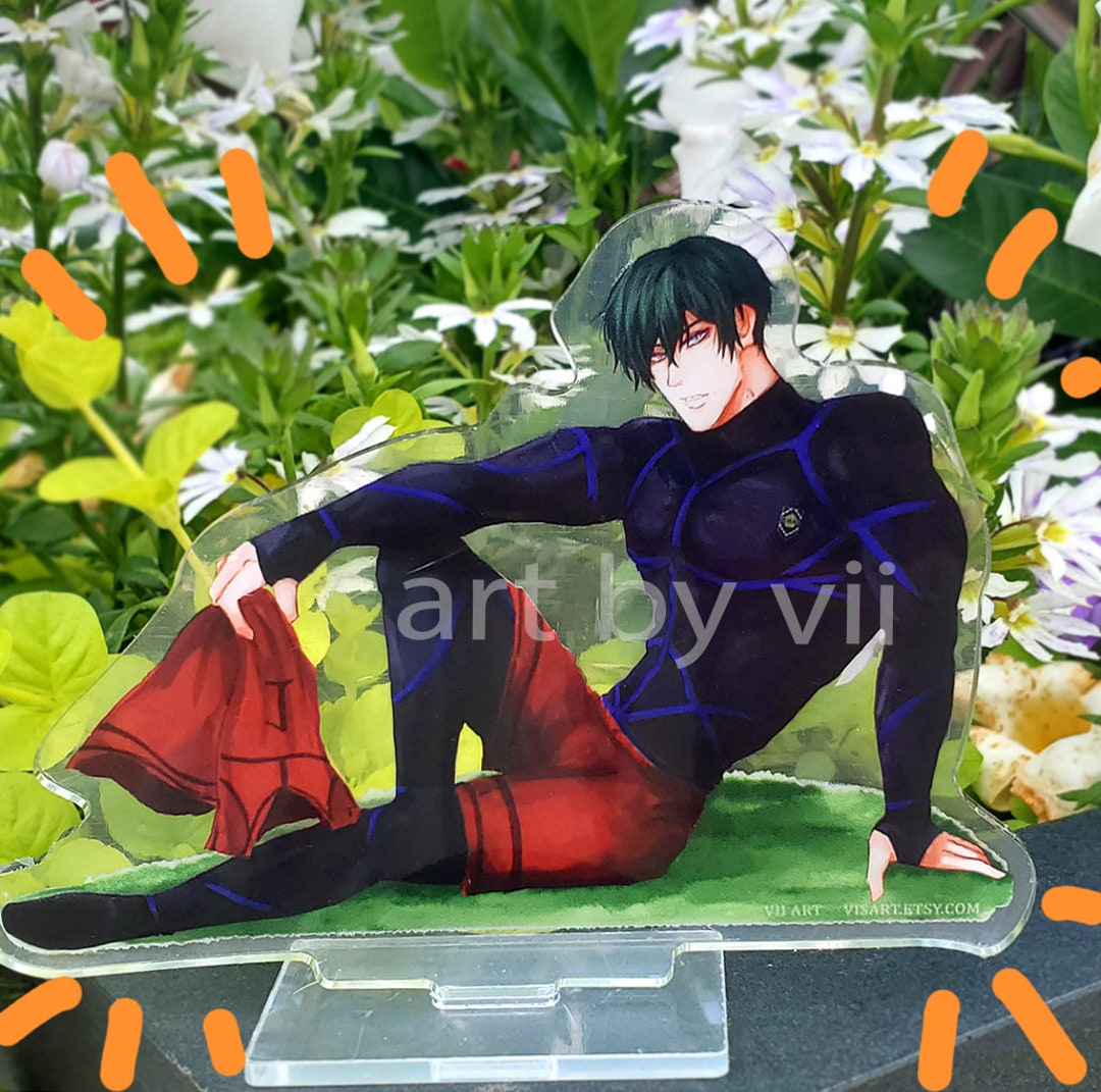 Rin Itoshi Blue Lock Acrylic Standee - Etsy