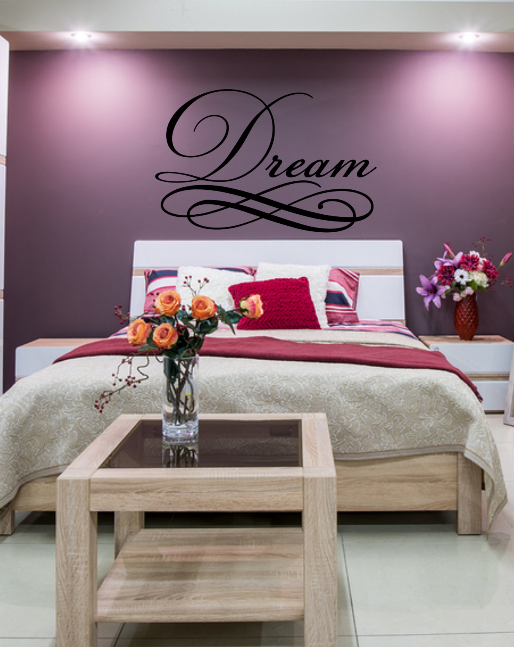 Dream SVG - Dream Wall Decal - Girl Decal - Dream Digital Art - Digital ...