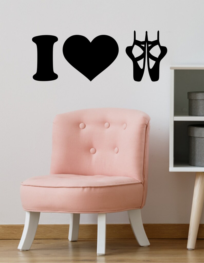 I Love Ballet SVG I Love Ballet Cut File I Love Ballet | Etsy