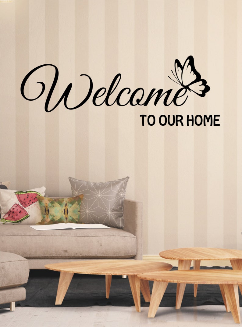 Welcome Butterfly SVG - Welcome Butterfly Wall Art - Phoenixsvgs ...