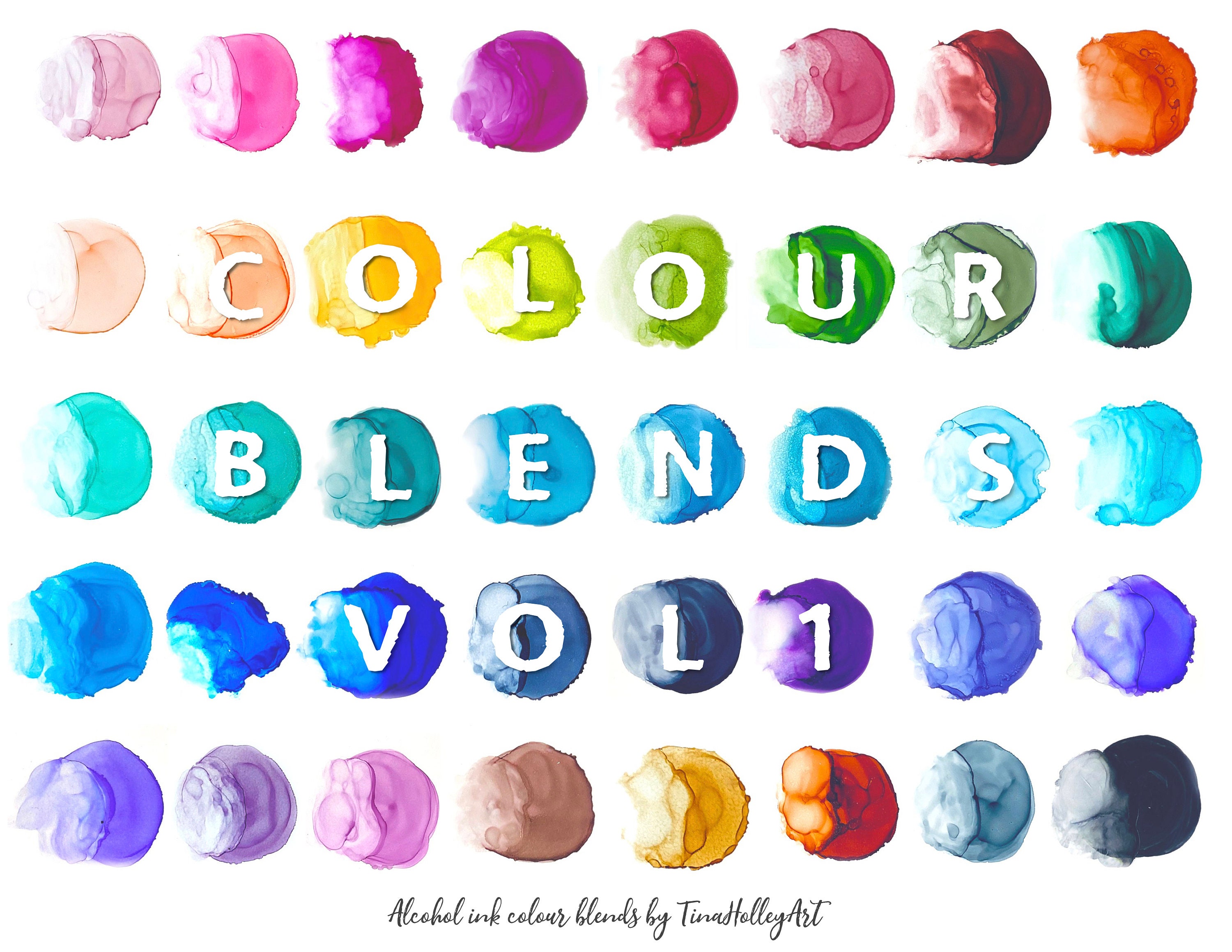 Alcohol Ink Colour Ebook, Colour Palettes and Colour Trends PDF, Learn ...