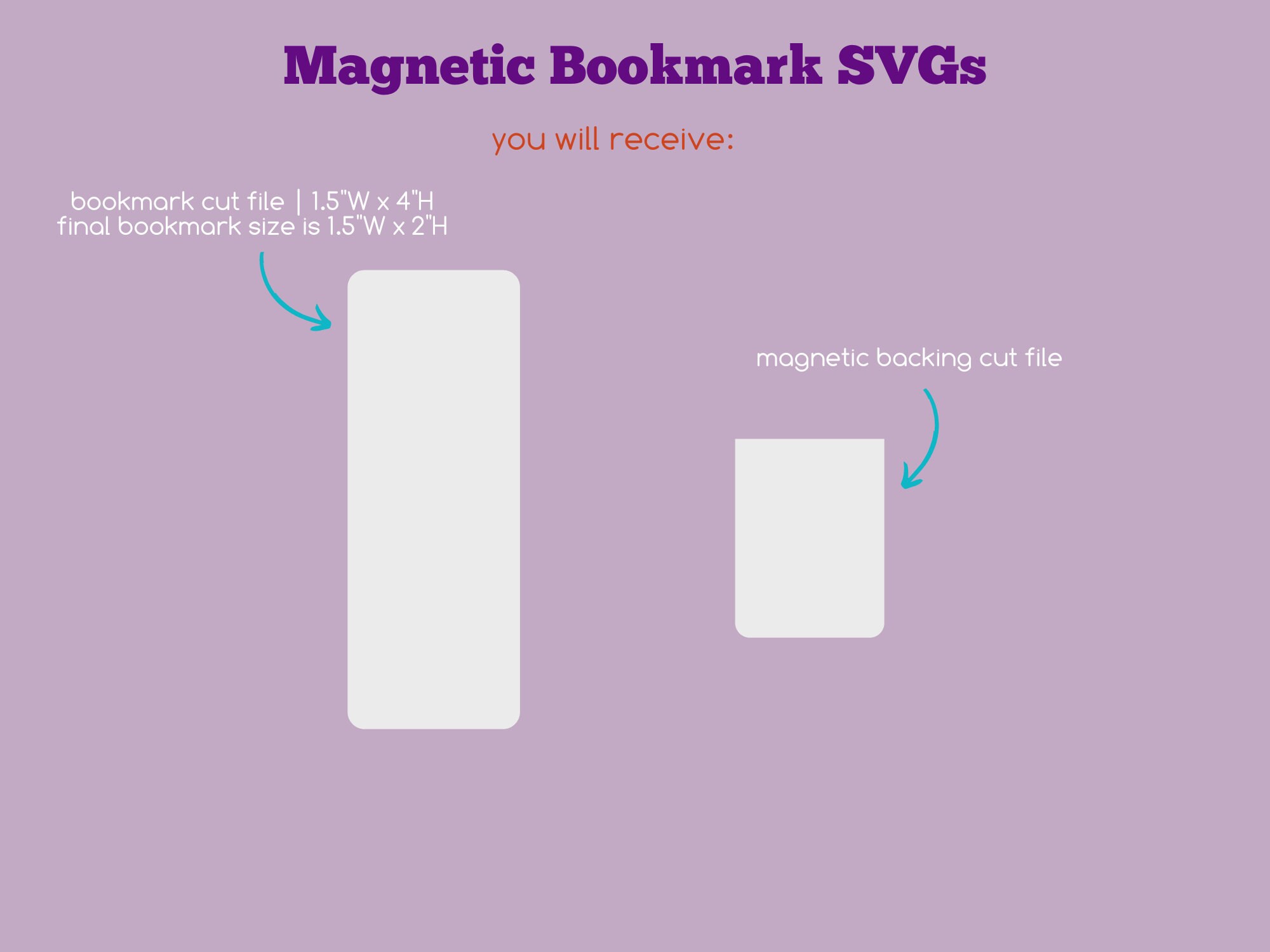 Make Your Own Bookmark Svg, Magnetic Bookmark Svg, Tab Bookmarks, Files ...