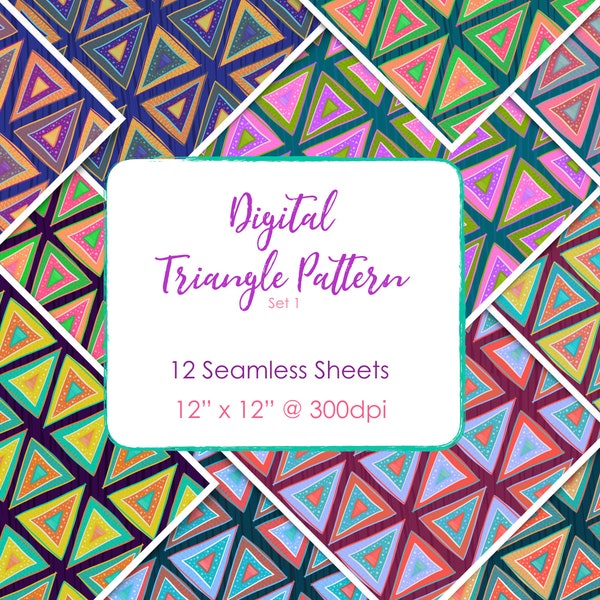 Triangle Fabric - Etsy