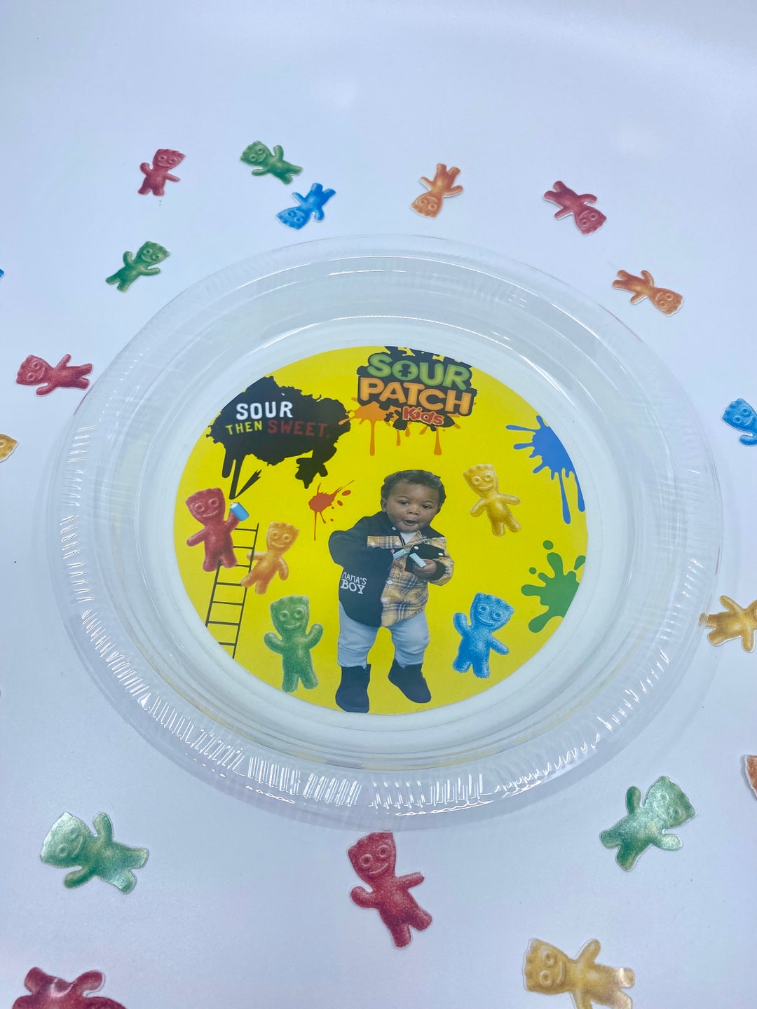 Sour Patch Party Plates, Custom Party Plates, Dinner Plates - Etsy
