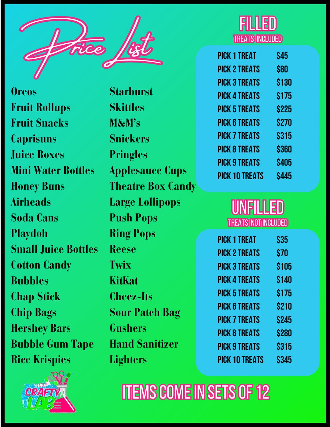 Custom Party Favors, Party Bundles, Party Packages, Party Favors, Party ...