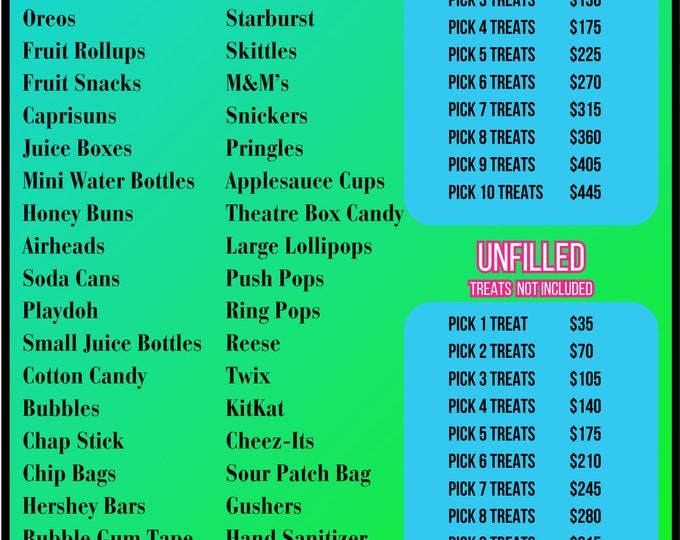 Custom Party Favors, Party Bundles, Party Packages, Party Favors, Party ...