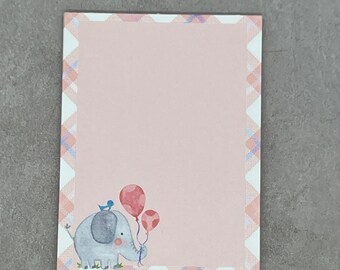 Elephant Notepad for Kids Personalized Notepads Stationery Gifts for ...