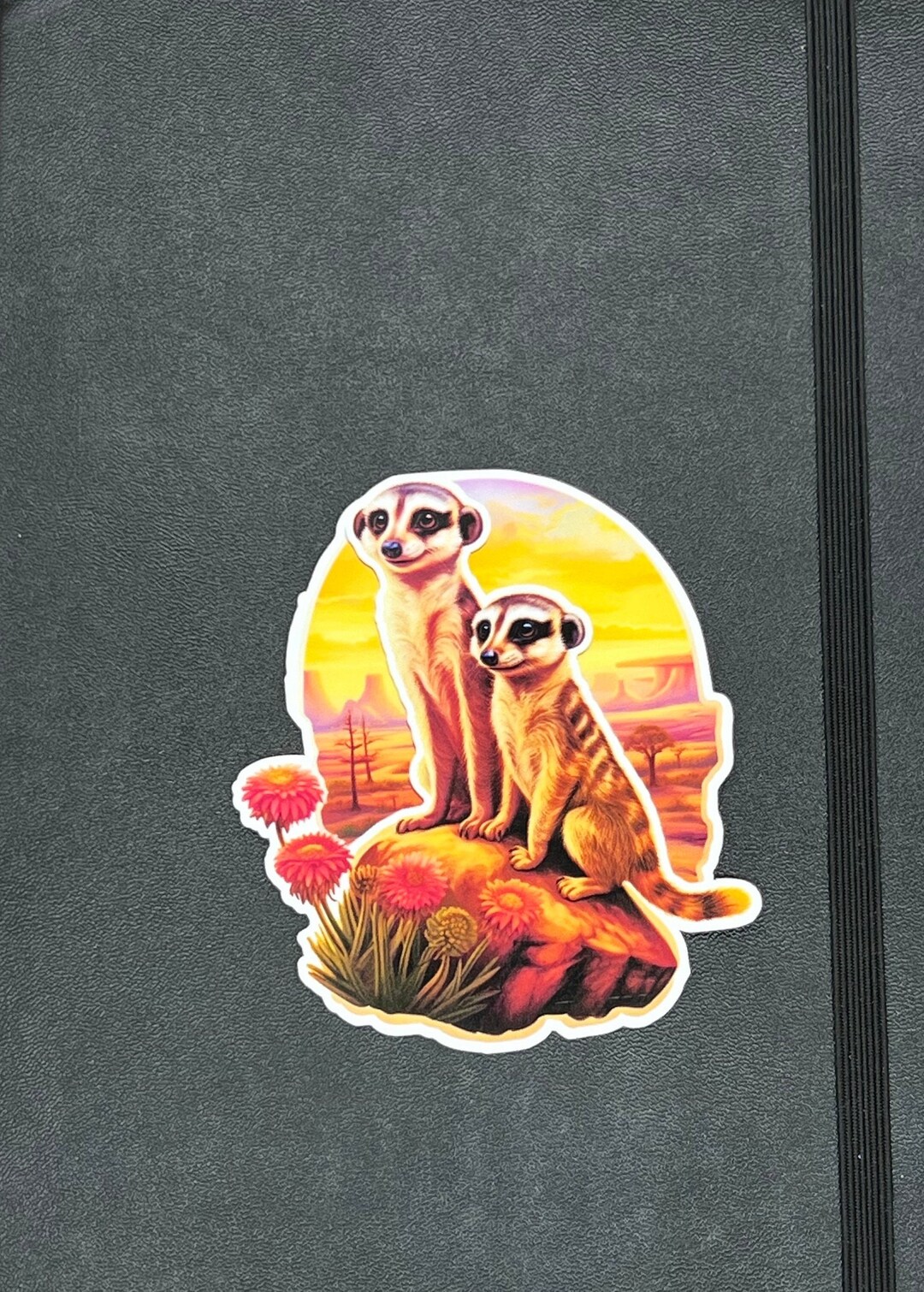 Meerkat Waterproof Vinyl Sticker - Etsy