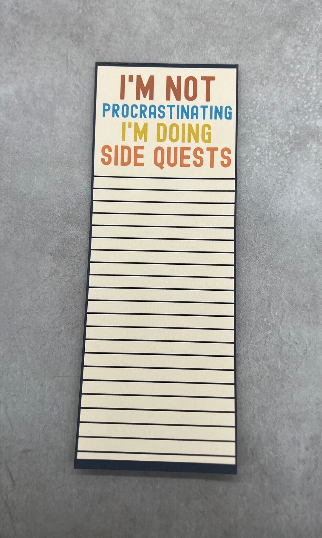 Im Not Procrastinating to Do List Choose Paper - Etsy