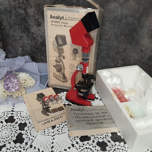 Toy Microscope - Etsy