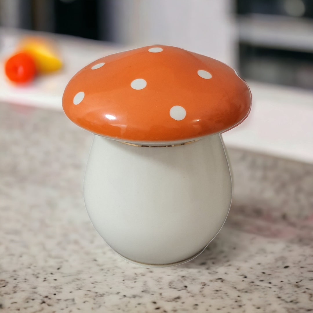 Fly Agaric Caddy, Box, Sugar Bowl, Porcelain, Ussr, Soviet - Etsy