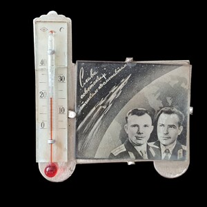 Vintage Thermometer, Measuring Air Temperature, Decor, Gift, USSR ...