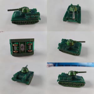 Tank Figure, Figure, USSR, Toy, Plane, Tank, Car, Militaria, Military ...