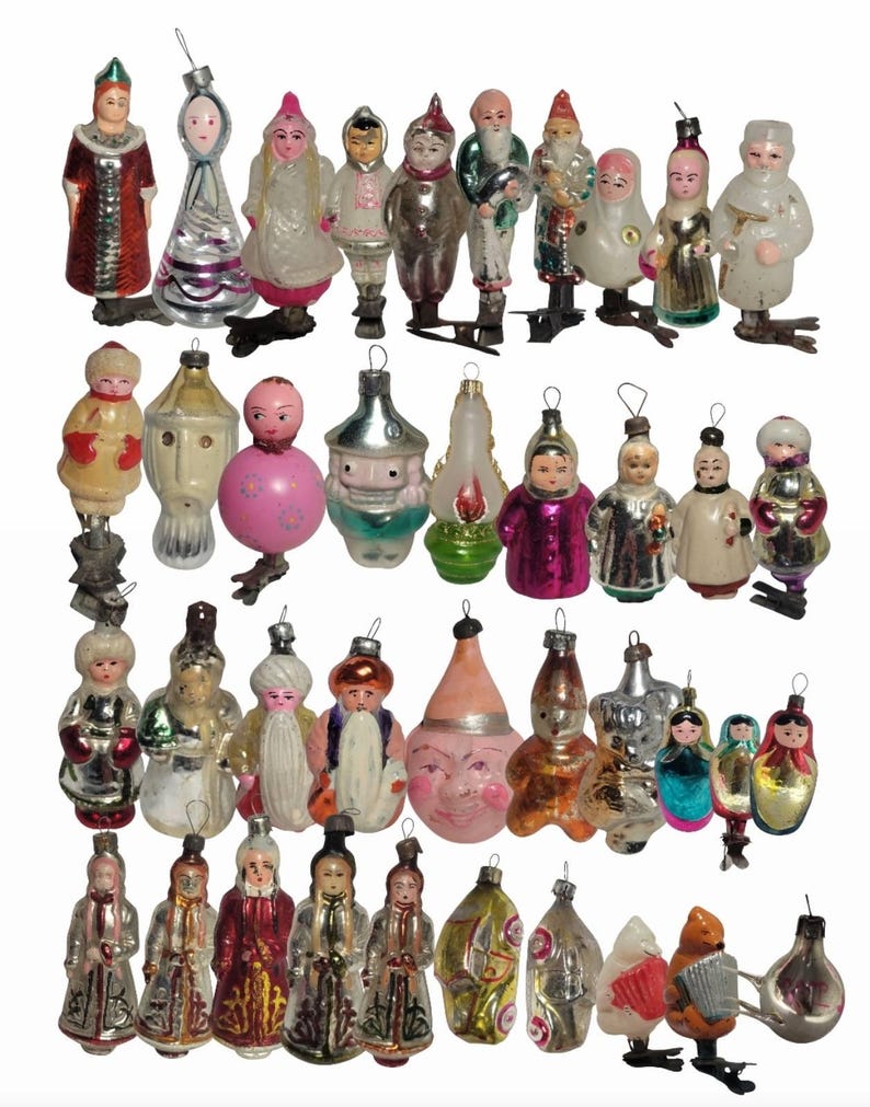 USSR Ornament, Rare Ornaments, Soviet Decor, New Year, Christmas, Gift ...