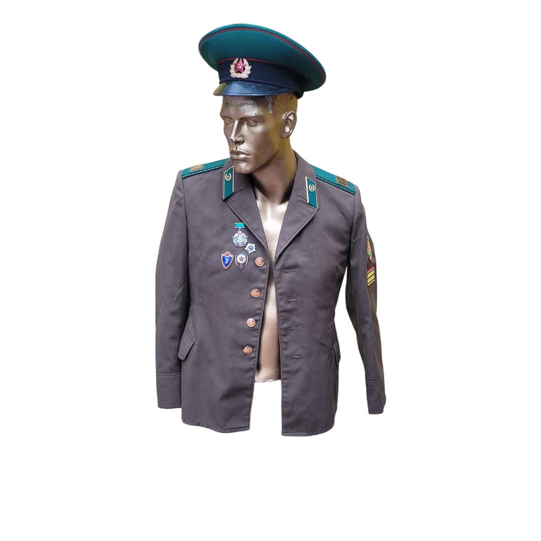 Soviet Military Uniform Soldier KGB of Subdivision Border Guard Ussr ...