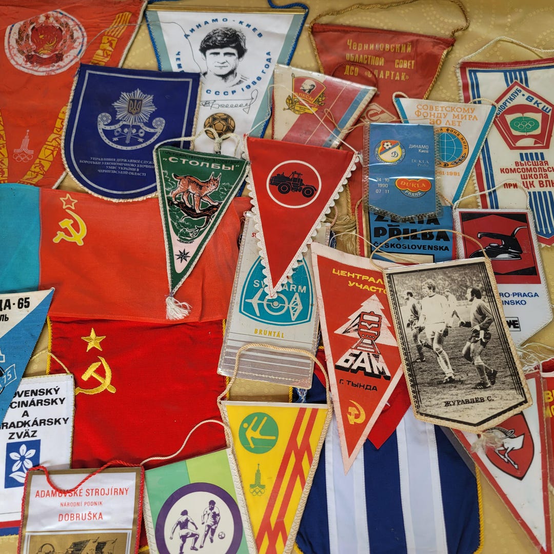 Vimpel USSR, Banner, Flag, Vintage, Soviet, Decor, Gift - Etsy UK