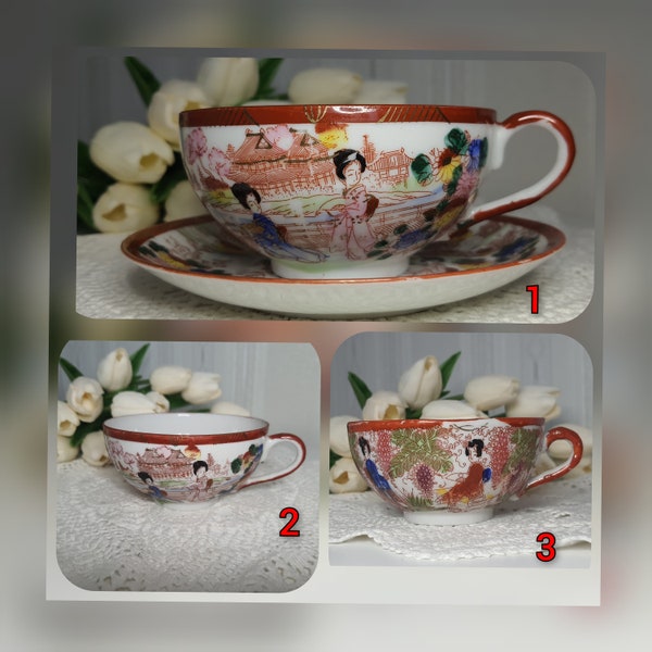 Geisha Tea Cups - Etsy