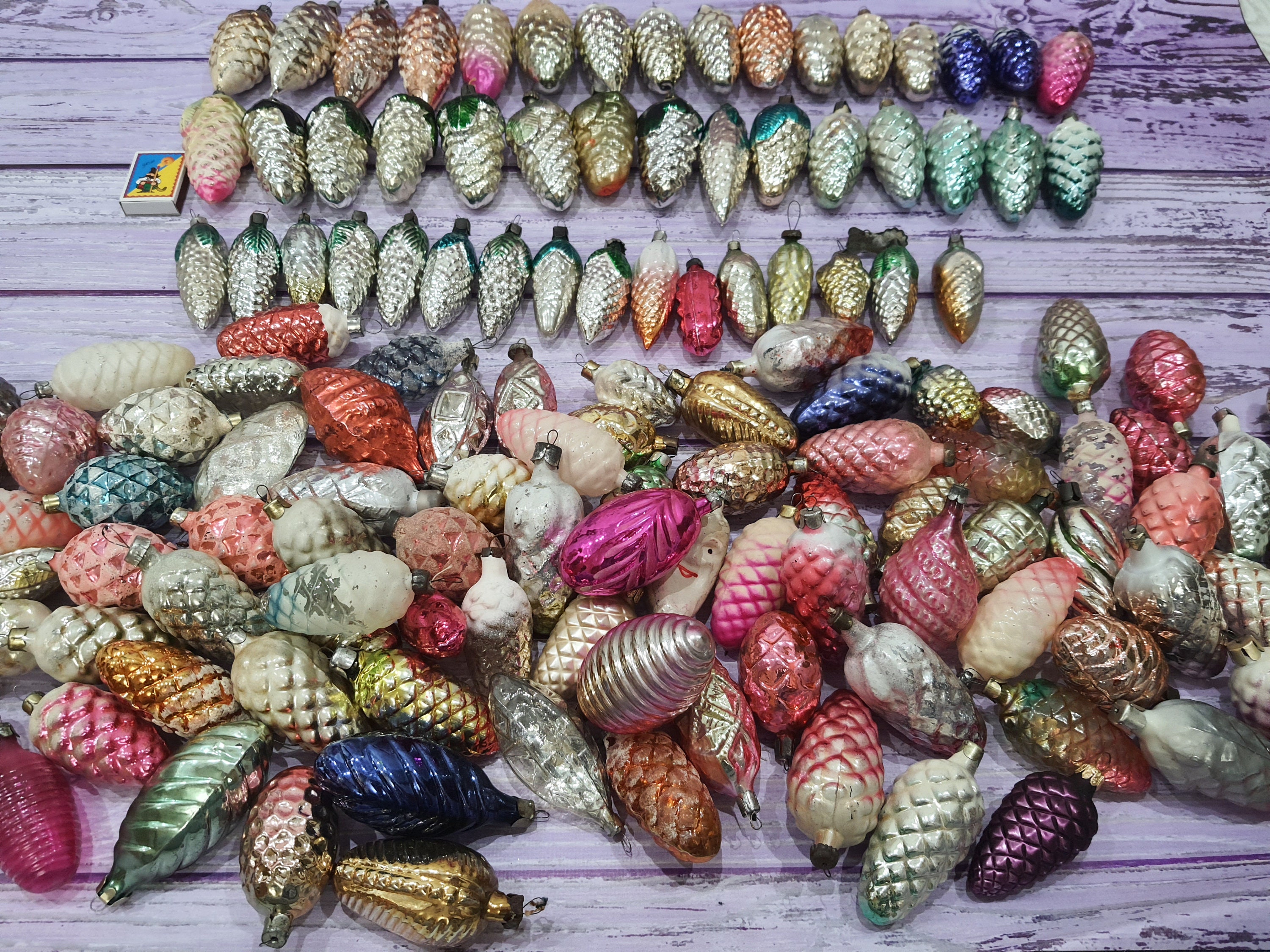 Set Includes 10 Random Christmas Tree Decorations. Christmas - Etsy