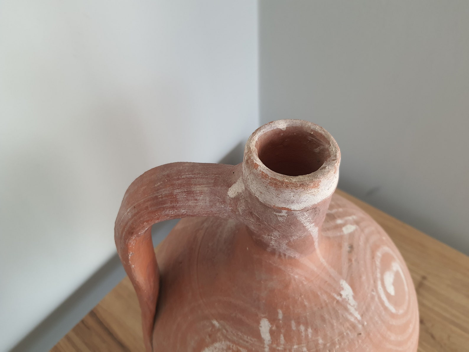 Vintage Decor Old Clay Jug Rust Clay Pot Wabi Sabi Pot - Etsy