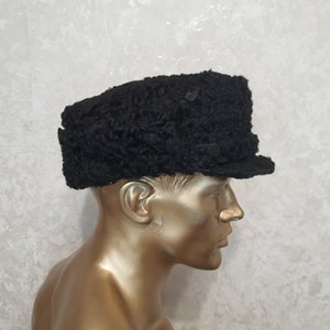 Astrakhan Hat, Cap for Men USSR, Militaria, Military Uniform, Vintage ...