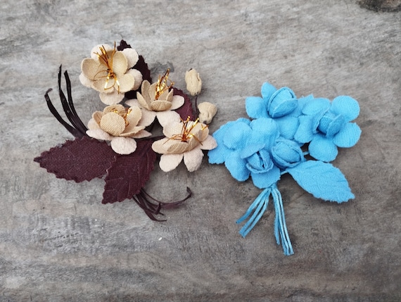 Artificial flowers USSR, for a wedding, Soviet wreath… - Gem