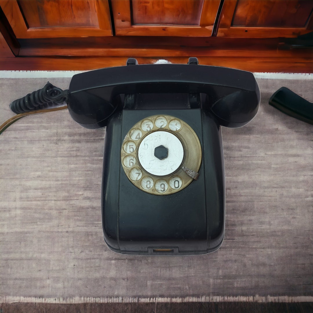 Phone Vintage Telephone Rotary Phone Retro Home Decor Old Phone Retro ...